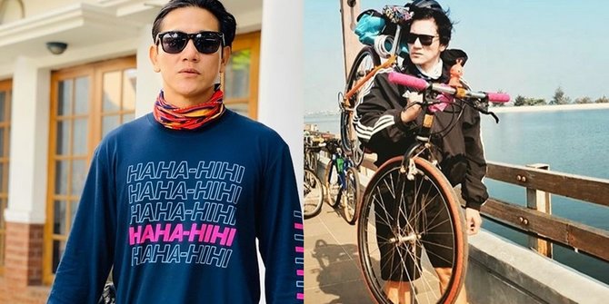 Potret Vino G Bastian Gendong Sepeda Buat Heboh, Kaum Hawa Sampai Ada ...