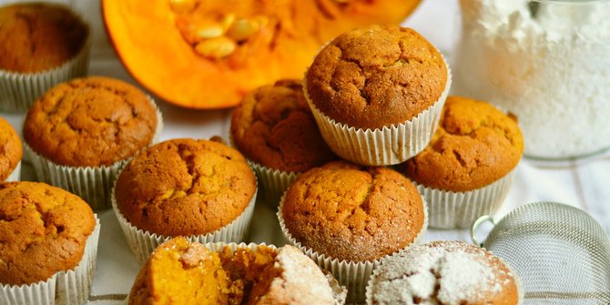 Resep Muffin Labu Kuning, Kudapan Lezat yang Mudah Dibuat di Rumah ...