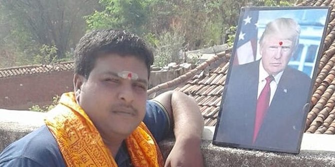 Pria India yang Sembah Patung Donald Trump Meninggal karena Serangan ...