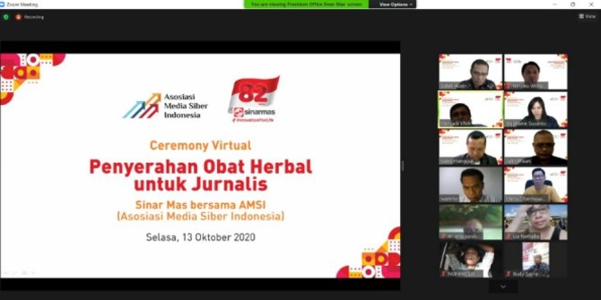 Andalkan Jurnalis Siber untuk Informasi Akurat, Sinar Mas Beri Donasi ...