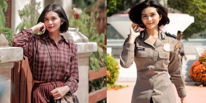 Cantiknya Kelewat Batas, Ini Sosok Polwan Briptu Sefin | merdeka.com