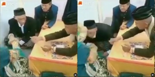 Viral Pernikahan Kakek Nenek Bikin Ngakak, Disuruh Salaman si Kakek ... Viral Pernikahan Kakek Nenek Bikin Ngakak, Disuruh Salaman si Kakek ...