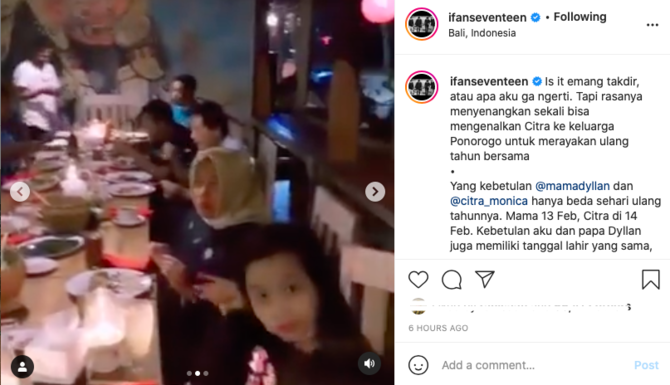 Penuh Haru, Intip Momen Ifan Seventeen Kenalkan Pacar ke Keluarga Dylan ...
