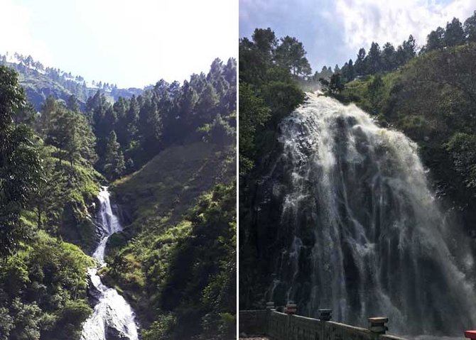 3 Potret Air Terjun Efrata yang Memesona, Primadona di Pulau Samosir ...