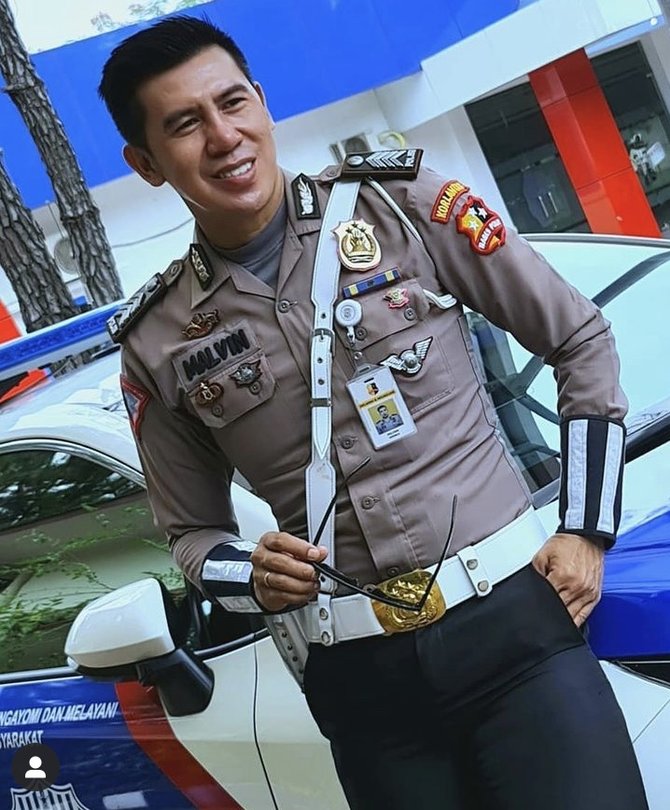 4 Potret Malvinas Bharaduta, Polisi Kreator Kuliner yang Eksis di ...