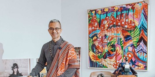 Penuh dengan Lukisan, Ini 5 Potret Rumah Desainer Didiet Maulana ...