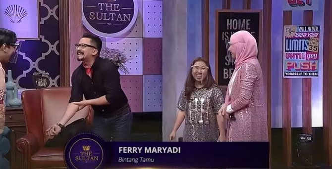 Bikin Ngakak, Begini Aksi Ferry Maryadi saat Hadir di The Sultan SCTV ...
