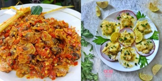 7 Masakan Kerang Aneka Jenis yang Lezat dan Menggugah Selera | merdeka.com