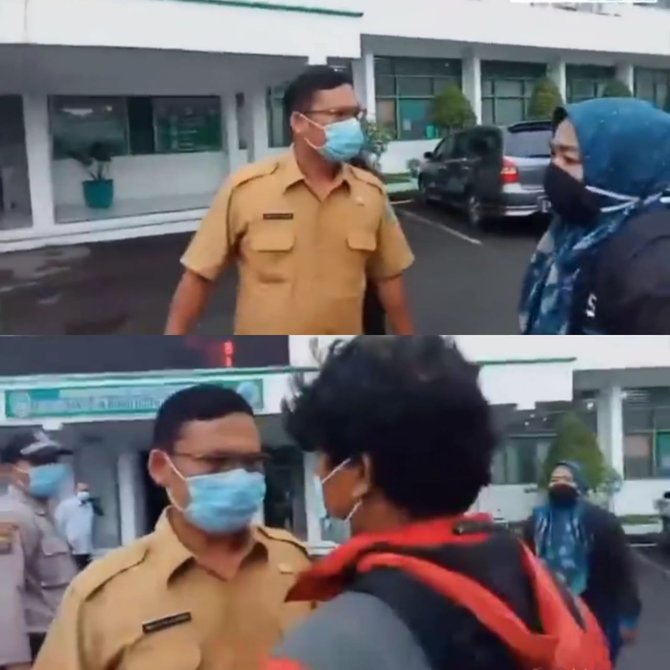 Keberatan Vaksinasi Covid-19 Diliput, Pegawai RSJ Tuntungan Lakukan Ini ... Keberatan Vaksinasi Covid-19 Diliput, Pegawai RSJ Tuntungan Lakukan Ini ...