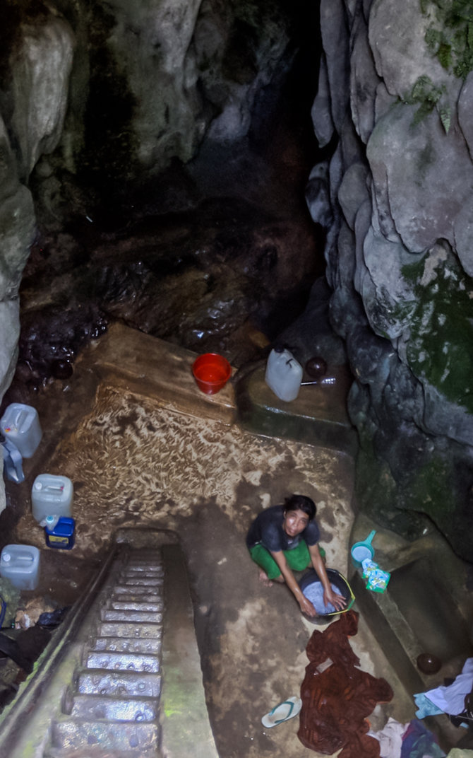 Gua Kali Luweng, Mata Air Andalan Saat Kekeringan Melanda Pacitan ...