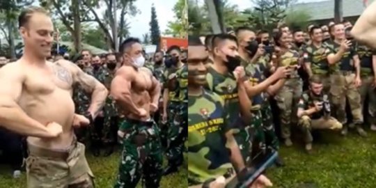 Ternyata Bukan Andika, Ini Prajurit TNI Berotot 'Rambo' Bikin Tentara ...