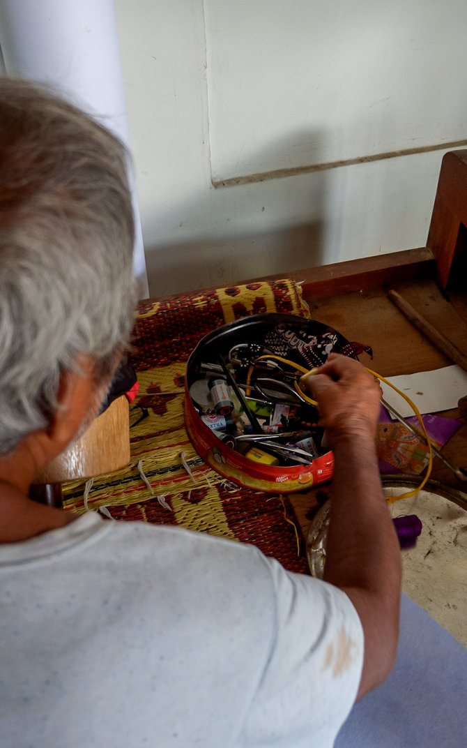 Sosok Mbah Oden, Sang Pengrajin Blangkon Keraton yang Melegenda