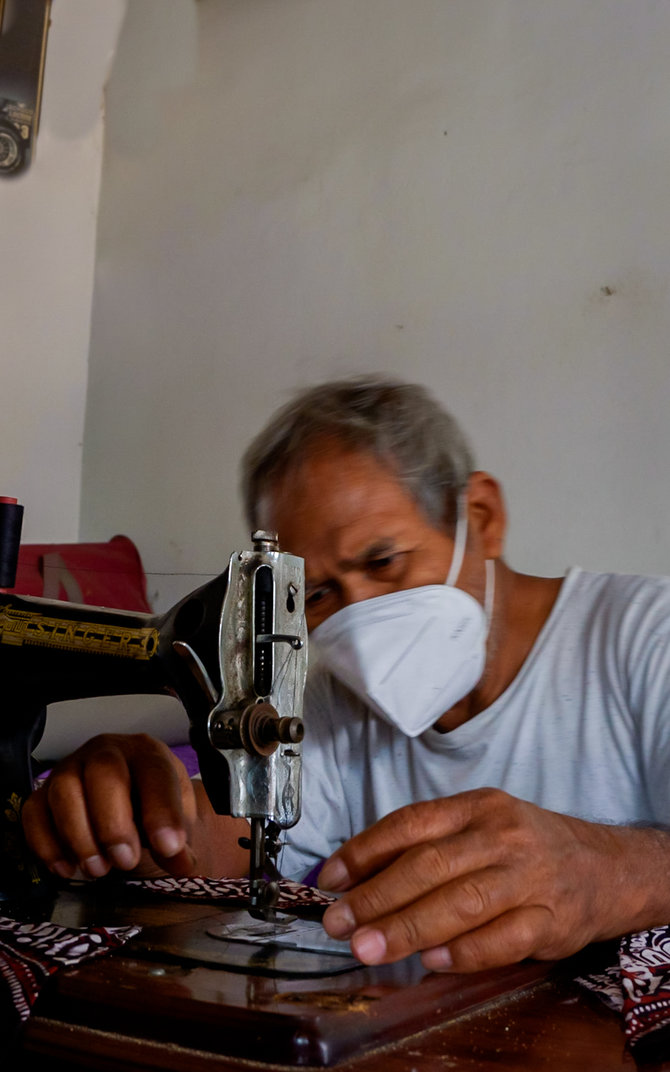 Sosok Mbah Oden, Sang Pengrajin Blangkon Keraton yang Melegenda
