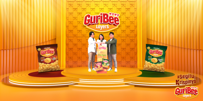 Guribee Layers, Snack Pertama di Indonesia dengan 4 Lapisan Renyah di ...