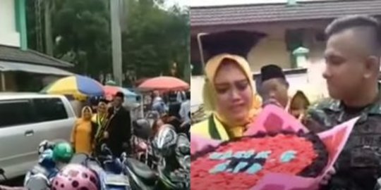 Pacar LDR, Wanita Ini Terkejut Saat Wisuda Sang Pacar Datang Kenakan ...