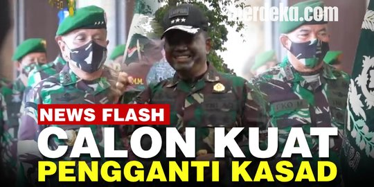 VIDEO: Jenderal Bintang Tiga Calon Kuat Pengganti Kasad Jenderal TNI Andika | merdeka.com