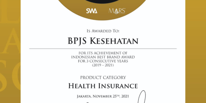BPJS Kesehatan Sabet Indonesia Best Brand Award 2021 | merdeka.com