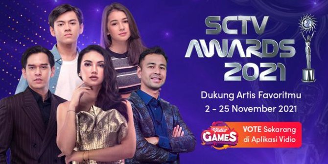 Borong Piala, Ini Deretan Penghargaan SCTV Awards 2021 yang Diraih ...