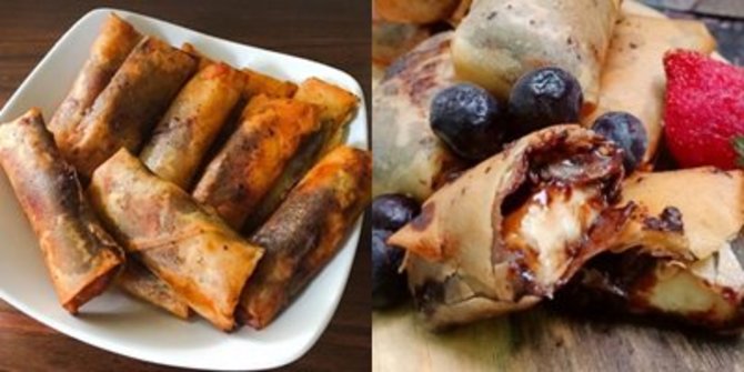 Resep Pisang Lumer Cokelat, Bercita Rasa Manis dan Renyah | merdeka.com