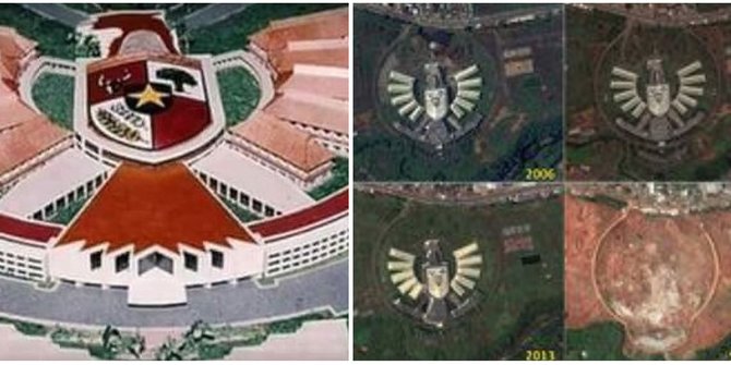 Potret Lawas dan Kini Gedung Garuda, Punya Landasan Helikopter hingga ...