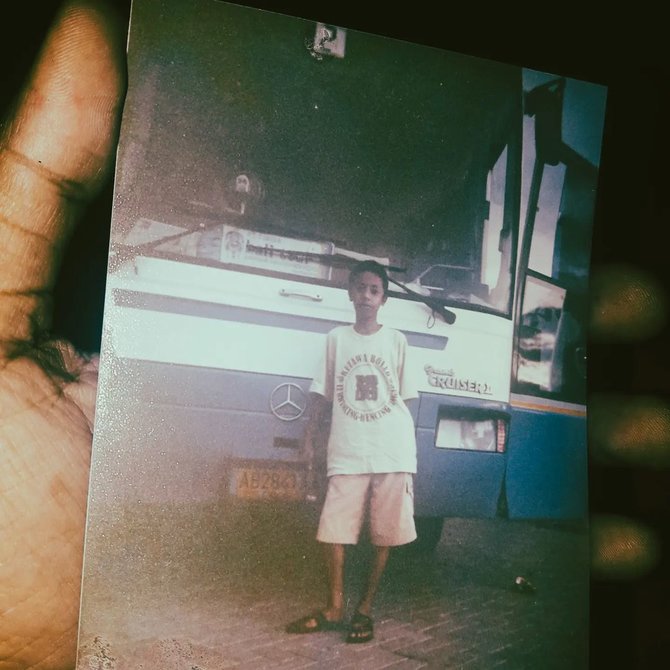 Mas Pur Tukang Ojek Pengkolan Unggah Foto Masa Kecil, Netizen 'Mas Pur ...