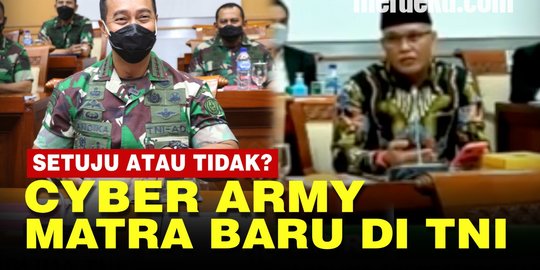 VIDEO: Komisi I DPR Usul Adakan Cyber Army sebagai Matra Baru TNI