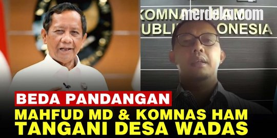 VIDEO: Pendapat Komnas HAM dengan Pemerintah Soal Pengukuran Proyek Desa Wadas | merdeka.com