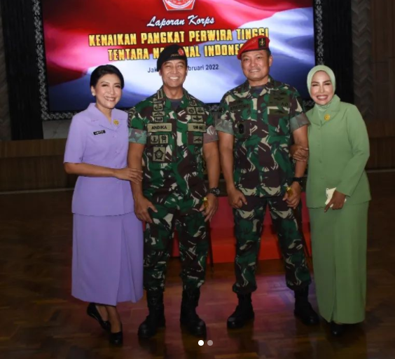 Mayjen Widi Prasetijono Naik Pangkat, Ini Potret sama Jenderal Andika & Kasad Dudung