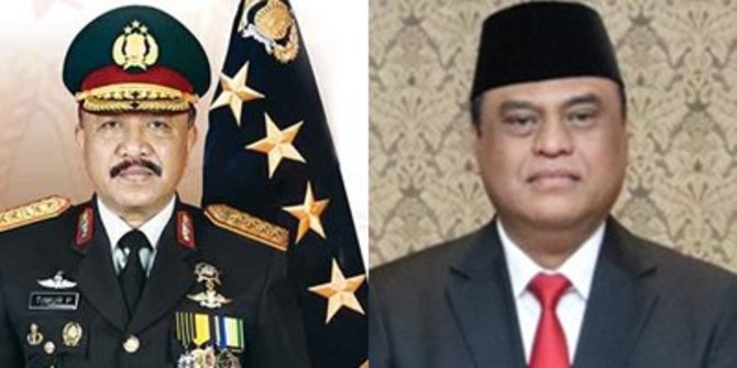 Pertemuan 2 Sahabat Pensiunan Jenderal, Ini Potret Terbaru Eks Kapolri ...