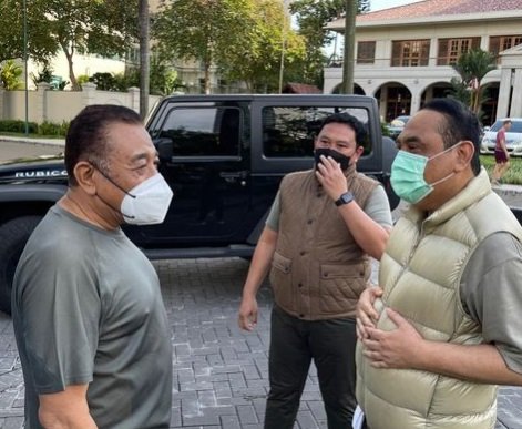 Pertemuan 2 Sahabat Pensiunan Jenderal, Ini Potret Terbaru Eks Kapolri ...