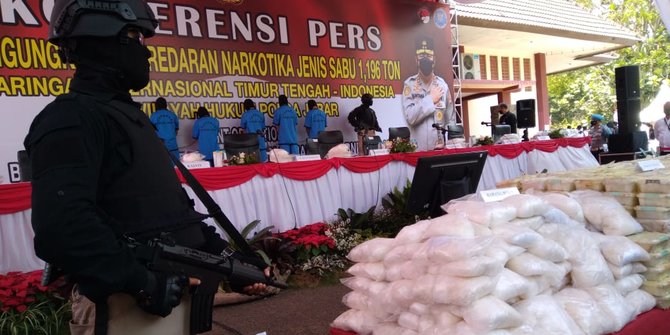 5 Fakta Pengungkapan 1 Ton Sabu di Pangandaran | merdeka.com