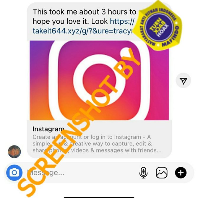 CEK FAKTA: Tidak Benar Tautan Instagift untuk Mengklaim Hadiah ... CEK FAKTA: Tidak Benar Tautan Instagift untuk Mengklaim Hadiah ...