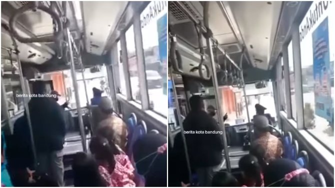 Viral Preman Diduga Gagalkan Uji Coba Bus Trans Pasundan, Pelaku Ancam Sopir | merdeka.com