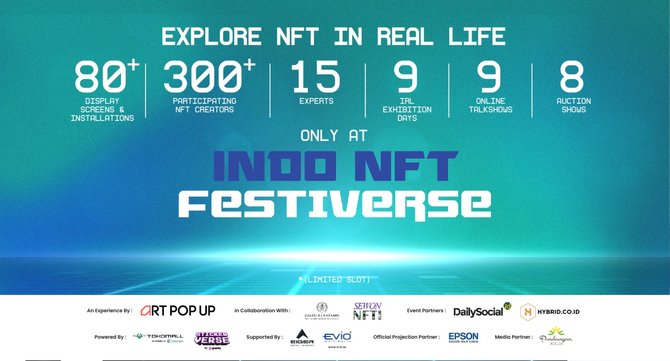 Indo NFT Festiverse: Yogya Gelar Festival NFT Terbesar Mulai 9-17 April ...