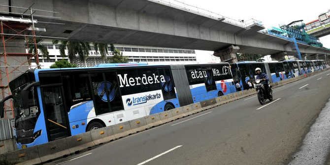 Transjakarta Siapkan 2 Shuttle Bus Pengganti Sementara Halte yang ...