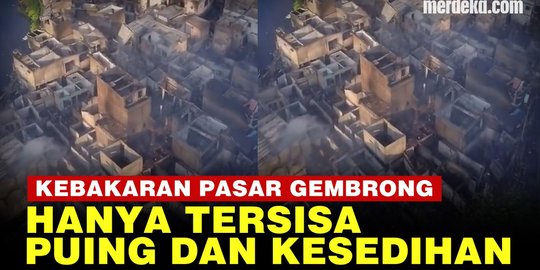 VIDEO: Sisa-Sisa Kebakaran Hebat Pasar Gembrong Jaktim Hanguskan ... VIDEO: Sisa-Sisa Kebakaran Hebat Pasar Gembrong Jaktim Hanguskan ...