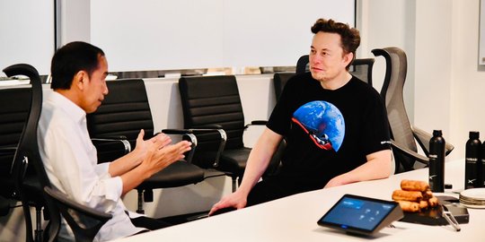 Presiden Jokowi Bertemu Elon Musk, Bahas Kerja Sama dengan Tesla dan ...