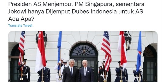 CEK FAKTA: Tidak Benar Narasi PM Singapura Disambut Joe Biden ... CEK FAKTA: Tidak Benar Narasi PM Singapura Disambut Joe Biden ...