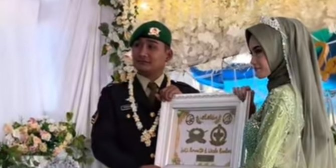 Viral Pernikahan Beda Usia Suami Masuk Tni Istri Masih Sd Merdeka