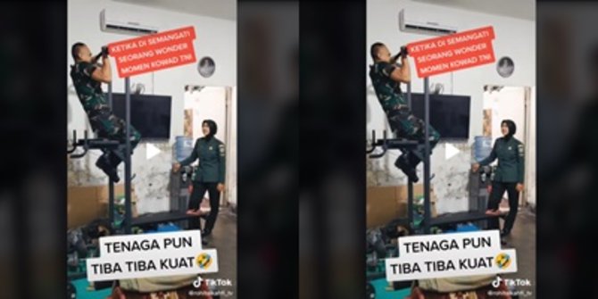 Tenaga Prajurit TNI Tak Habis-Habis saat Pull Up, Ternyata Ada Sosok ...