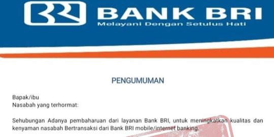 Marak Upaya Penipuan Perbankan, BRI Imbau Masyarakat Jaga Kerahasiaan Data & Password | merdeka.com