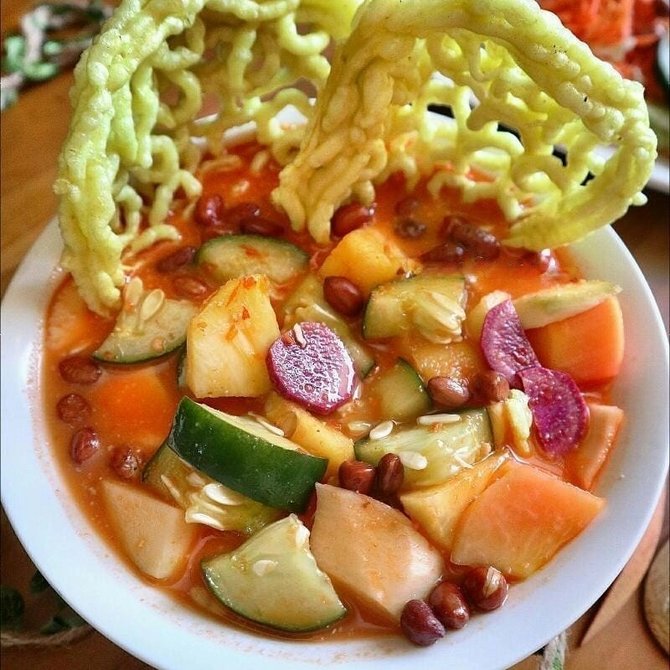 Ngidam Kuliner Segar dan Pedas di Bali, Asinan Bu Rini Bisa Jadi ...