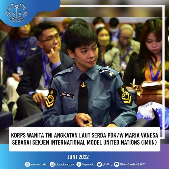 Kenalan dengan Serda Maria Vanesa, Kowal Cantik Berprestasi Kuasai 2 ...