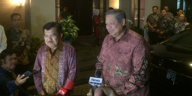 Pertemuan SBY-JK dan AHY-Paloh Dinilai Sinyal Persiapan Kalahkan PDIP | merdeka.com