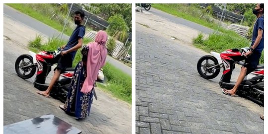 Viral Motor Matic Pria Ini Patah saat Digunakan, Bikin Netizen Bingung