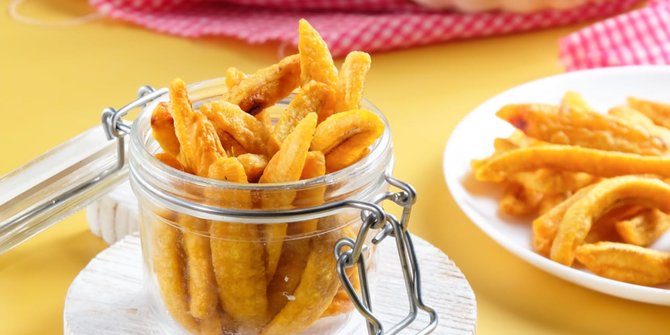 Olahan Pisang Muli Andalan dapoer tante alan, Manisnya Asli! | merdeka.com