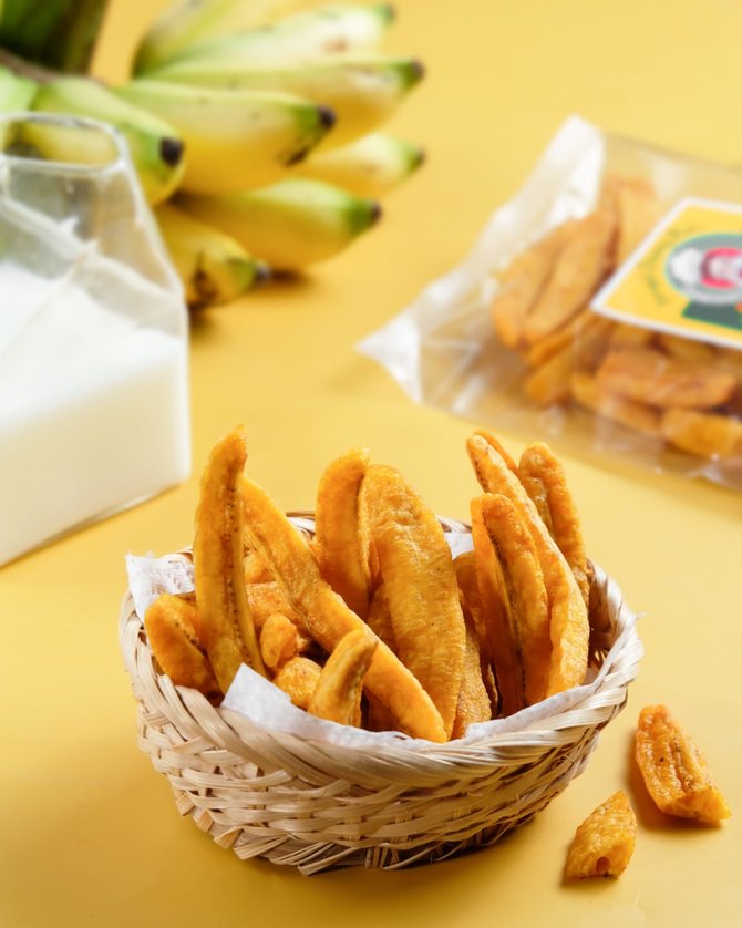 Olahan Pisang Muli Andalan dapoer tante alan, Manisnya Asli! | merdeka.com