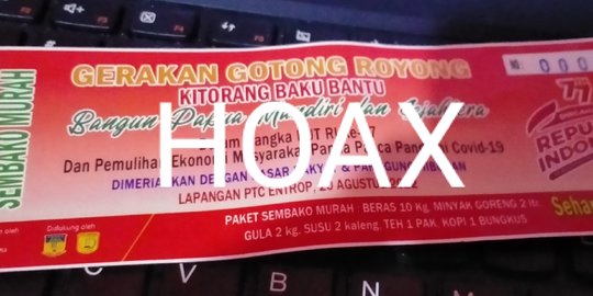 Beredar Kupon Sembako Murah HUT RI di Jayapura, Ini Penjelasan Pemkot ...