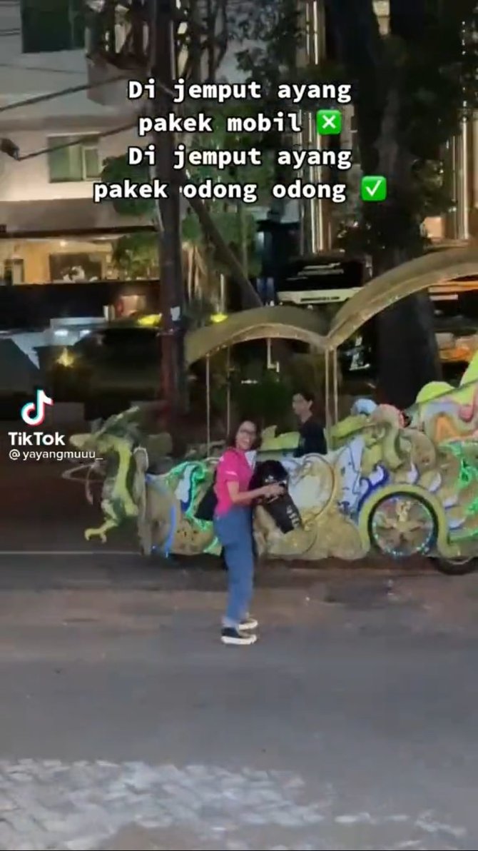 Bukan Mobil Mewah, Pria Ini Pilih Jemput Kekasihnya Naik Odong-Odong ...