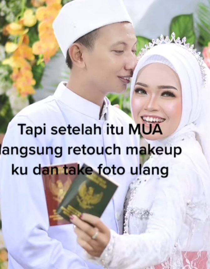 Viral Kisah Pengantin Dandan Sendiri, MUA Lupa Datang | merdeka.com Viral Kisah Pengantin Dandan Sendiri, MUA Lupa Datang | merdeka.com